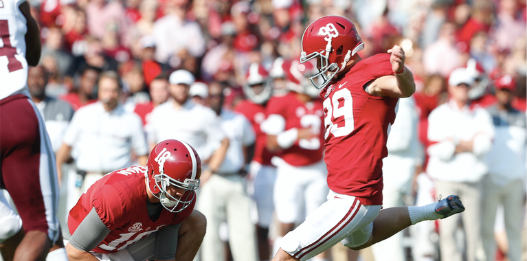 Adam Griffith, Alabama, Kicker
