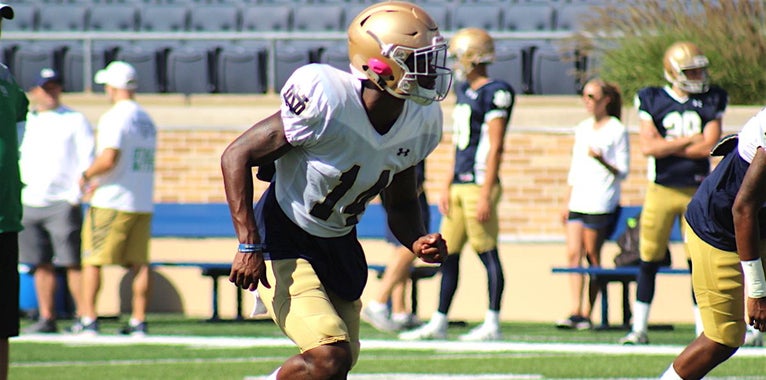 Devin Studstill, Notre Dame, Safety