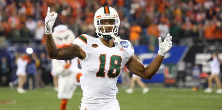 Lawrence Cager, Miami, Wide Receiver