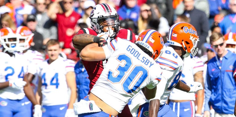 Eldridge Thompson, South Carolina, Outside Linebacker