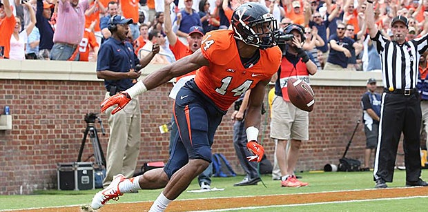 Andre Levrone, Virginia, Wide Receiver