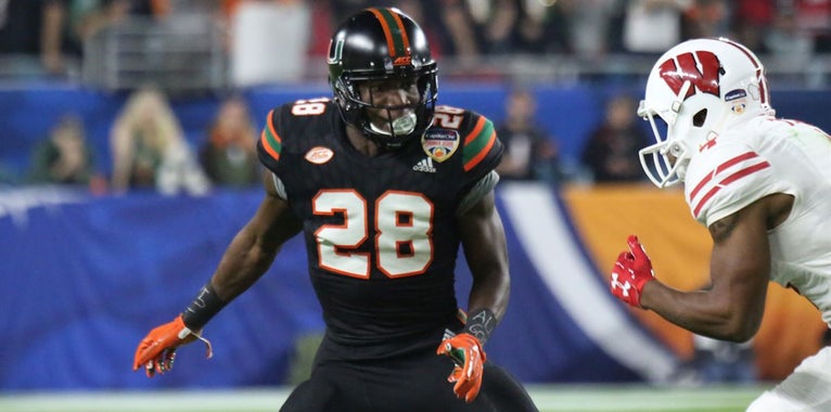 Michael Jackson, Miami, Cornerback