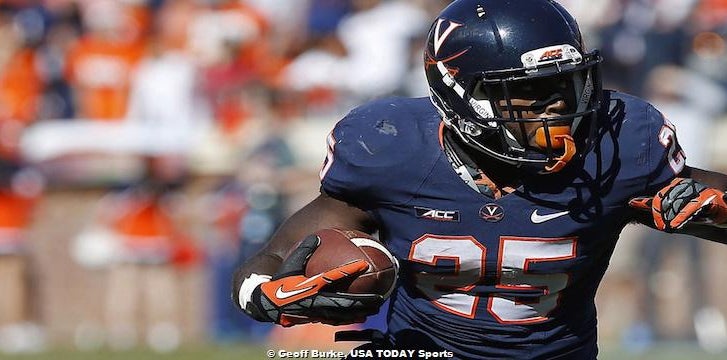 Kevin Parks, Virginia, Running Back