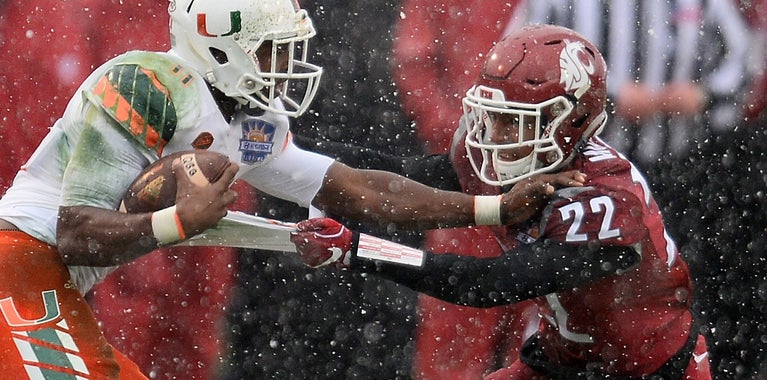 Deion Singleton, Washington State, Safety