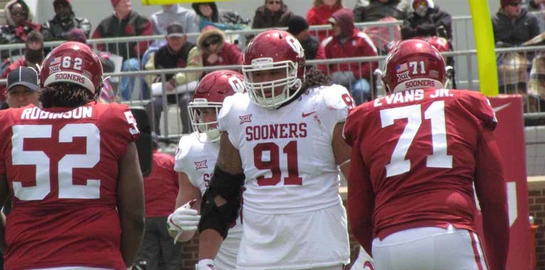 Bobby Evans, Oklahoma, Offensive Tackle