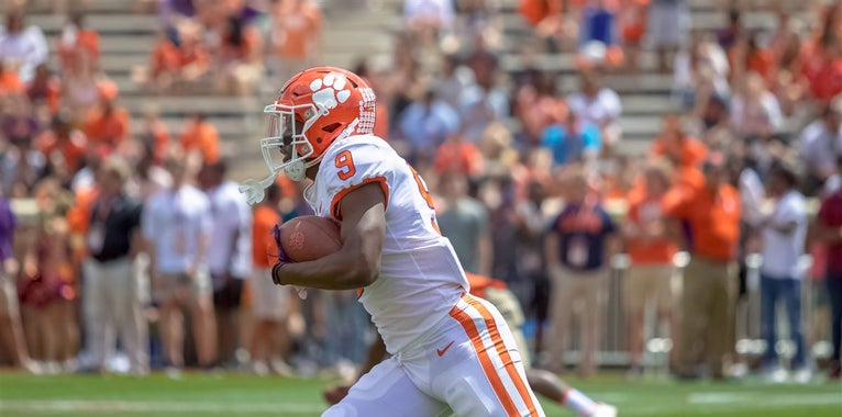 Travis Etienne, Clemson, Running Back