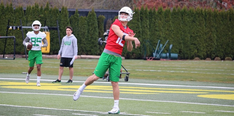 Tyler Shough, Oregon, Pro-Style Quarterback