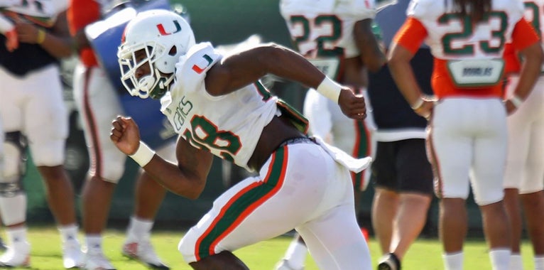 Michael Jackson, Miami, Cornerback