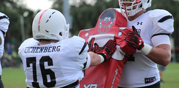 Liam Eichenberg, Notre Dame, Offensive Tackle