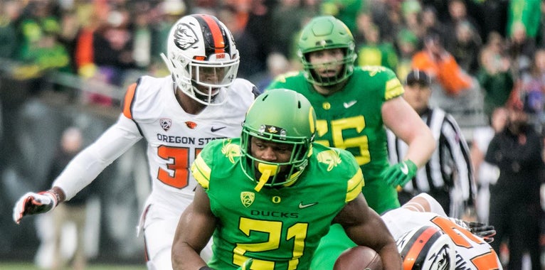 Royce Freeman, Denver, Running Back