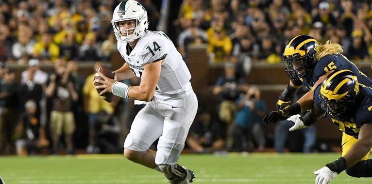 Brian Lewerke, Michigan State, Pro-Style Quarterback