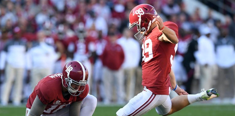Adam Griffith, Alabama, Kicker