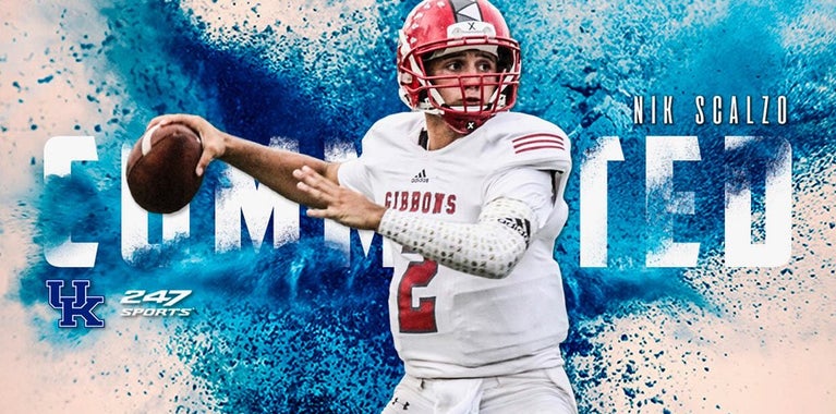Quarterback Nik Scalzo commits to Kentucky Wildcats
