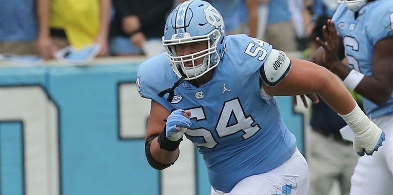 Cameron Dillard, North Carolina, Center (FB)