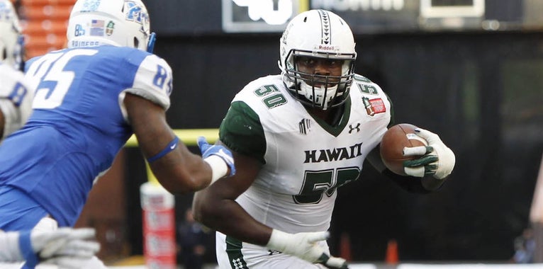 Dejon Allen, Hawaii, Offensive Guard