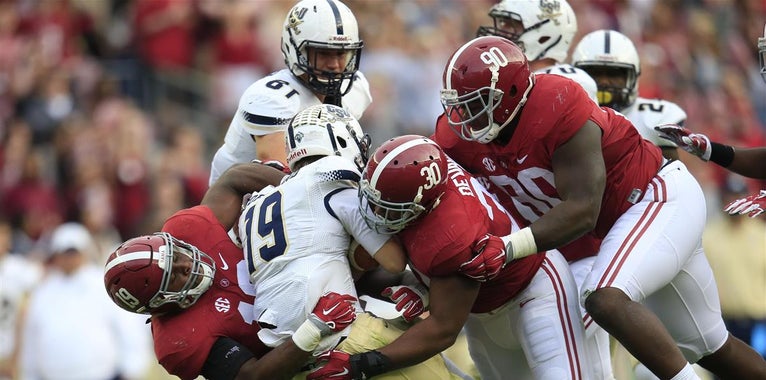 Denzel Devall, Alabama, Outside Linebacker