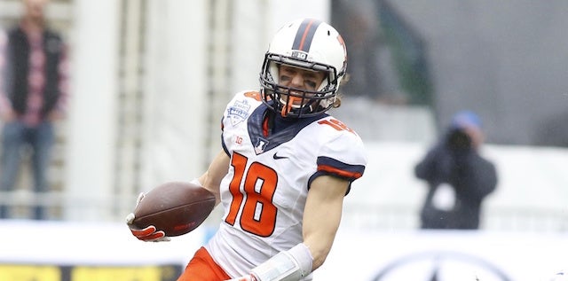 Mike Dudek, Illinois, Wide Receiver