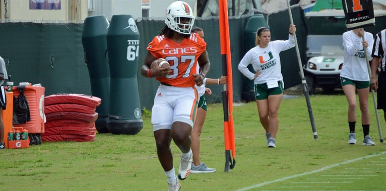 Michael Irvin Jr., Miami, Tight End