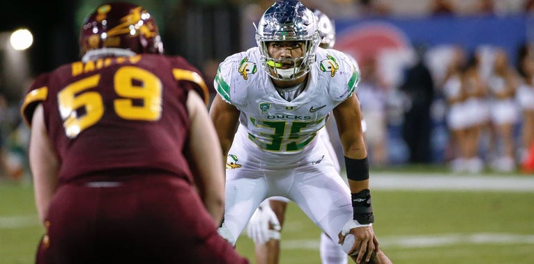 Troy Dye, Oregon, Inside Linebacker