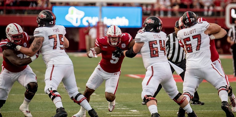 Dedrick Young, Nebraska, Inside Linebacker
