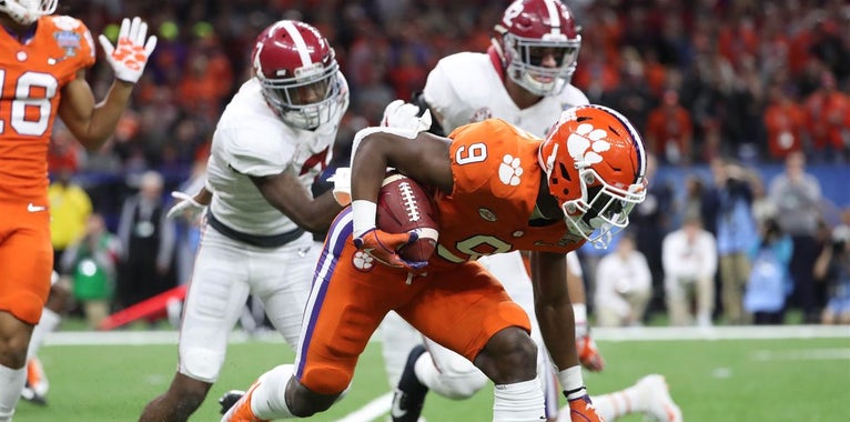 Travis Etienne, Clemson, Running Back