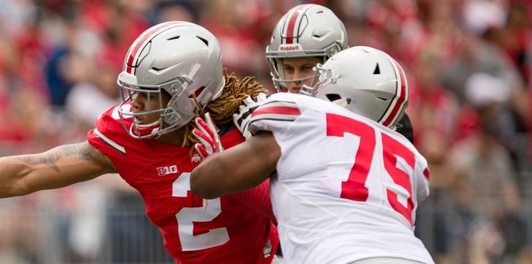 Chase Young, Ohio State, Weak-Side Defensive End