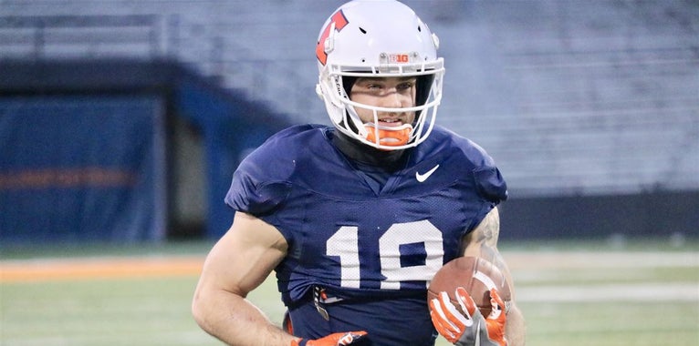 Mike Dudek, Illinois, Wide Receiver