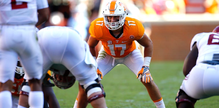 Dillon Bates, Tennessee, Inside Linebacker