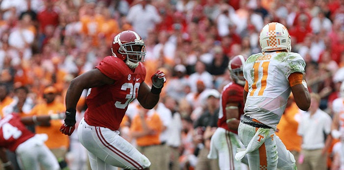 Denzel Devall, Alabama, Outside Linebacker