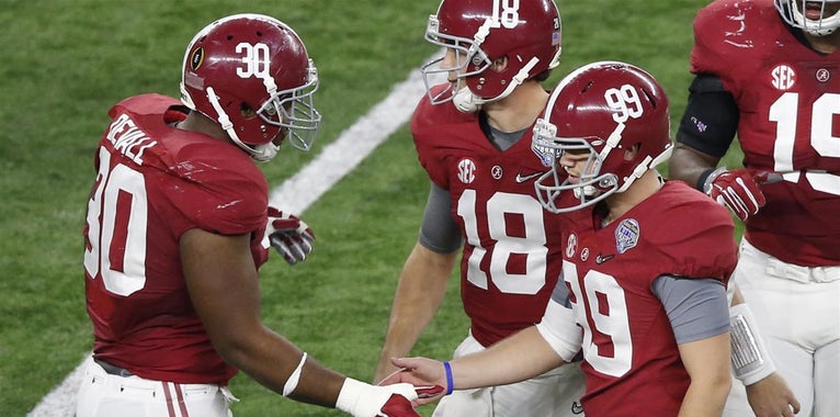 Adam Griffith, Alabama, Kicker