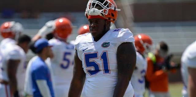 Antonio Riles, Florida, Offensive Guard